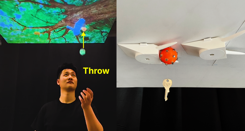 [CHI 2023] ThrowIO: Actuated TUIs that Facilitate “Throwing and ...